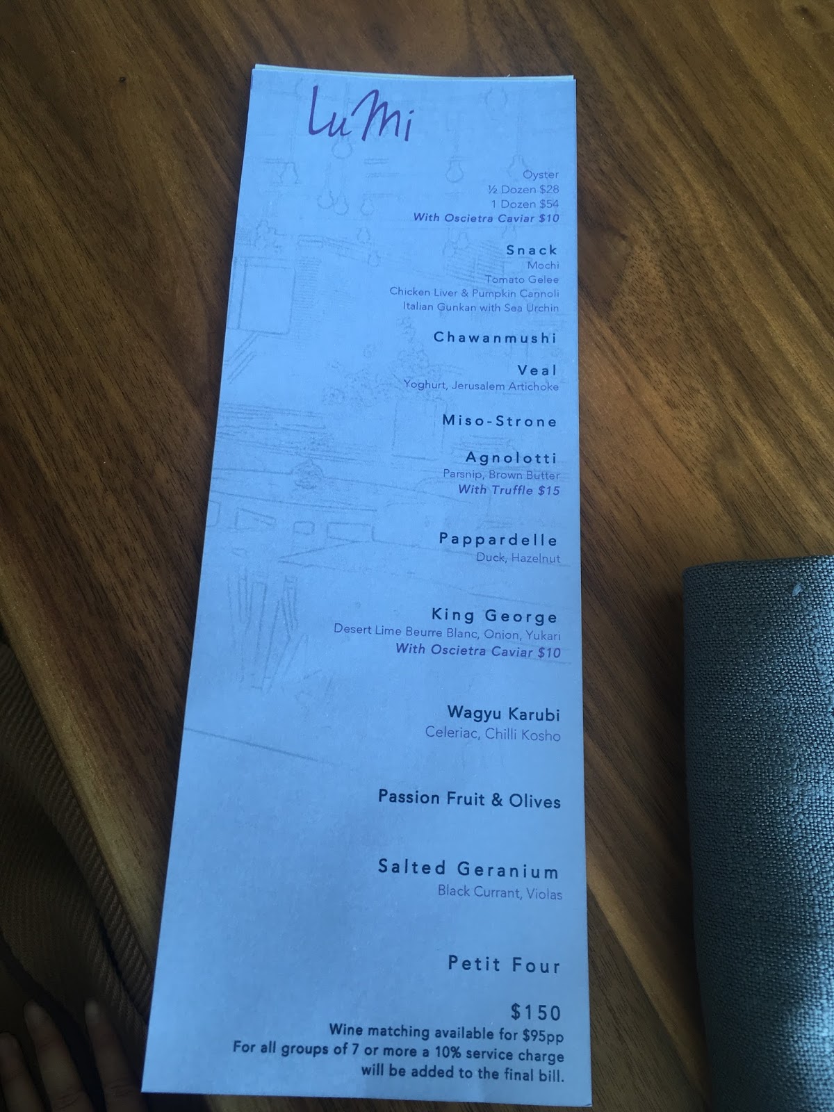 Weekend Food Escapes: Lumi Dining, Pyrmont