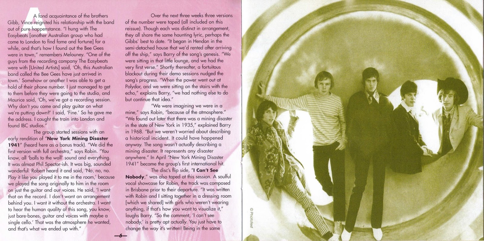 1967 Bee Gee's 1st - Bee Gees - Rockronología