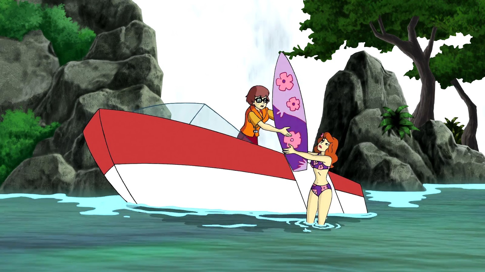 Aloha Scooby Doo Daphne Bikini