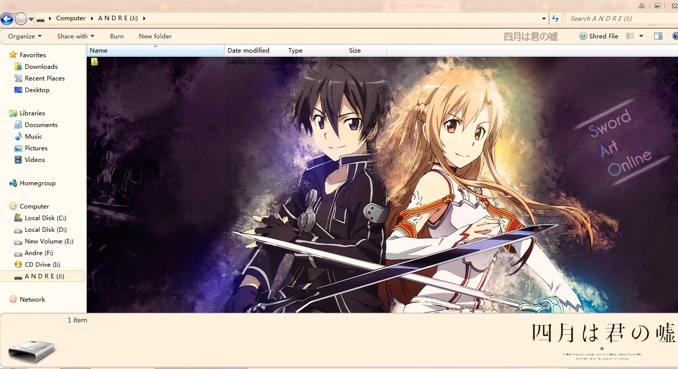 CARA MEMBUAT BACKGROUND PADA FLASHDISK - Nge-feed aja