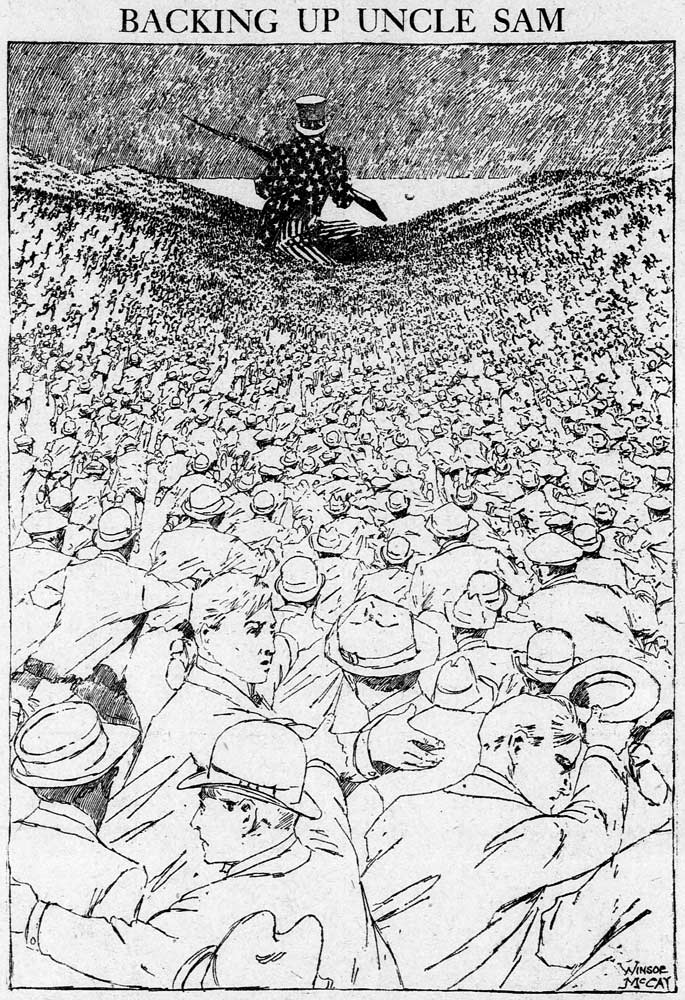 Berge's Cartoon Blog: The Yanks Are Coming