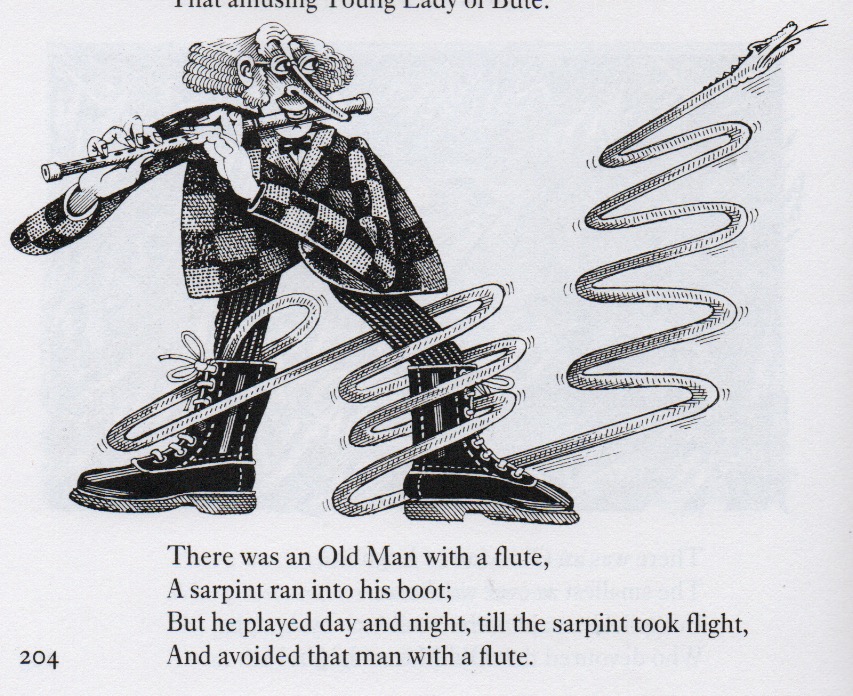 John Vernon Lord: The Old Man with a flute (Edward Lear)