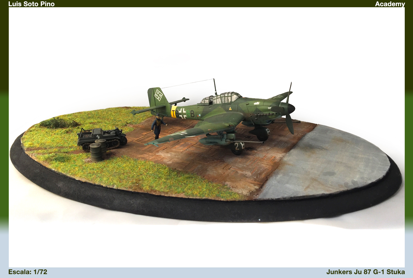 Paso a paso vortexx: Junkers Ju-87 G1 STUKA - Academy 1/72