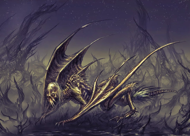 The Lovecraft Mythos Bestiary by K.L. Turner: Byakhee