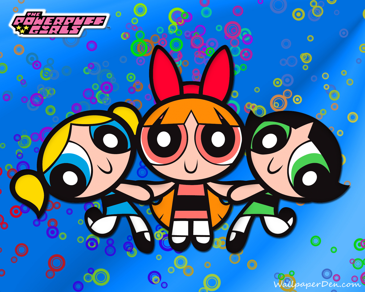 American top cartoons: Power puff girls