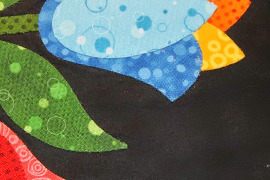 Pieces of A Quilter's Life: Now with even more applique!