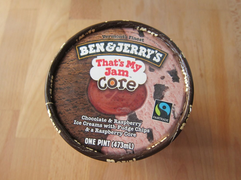 Frozen Friday: Ben & Jerry's - That's My Jam Core Ice Cream | Brand Eating