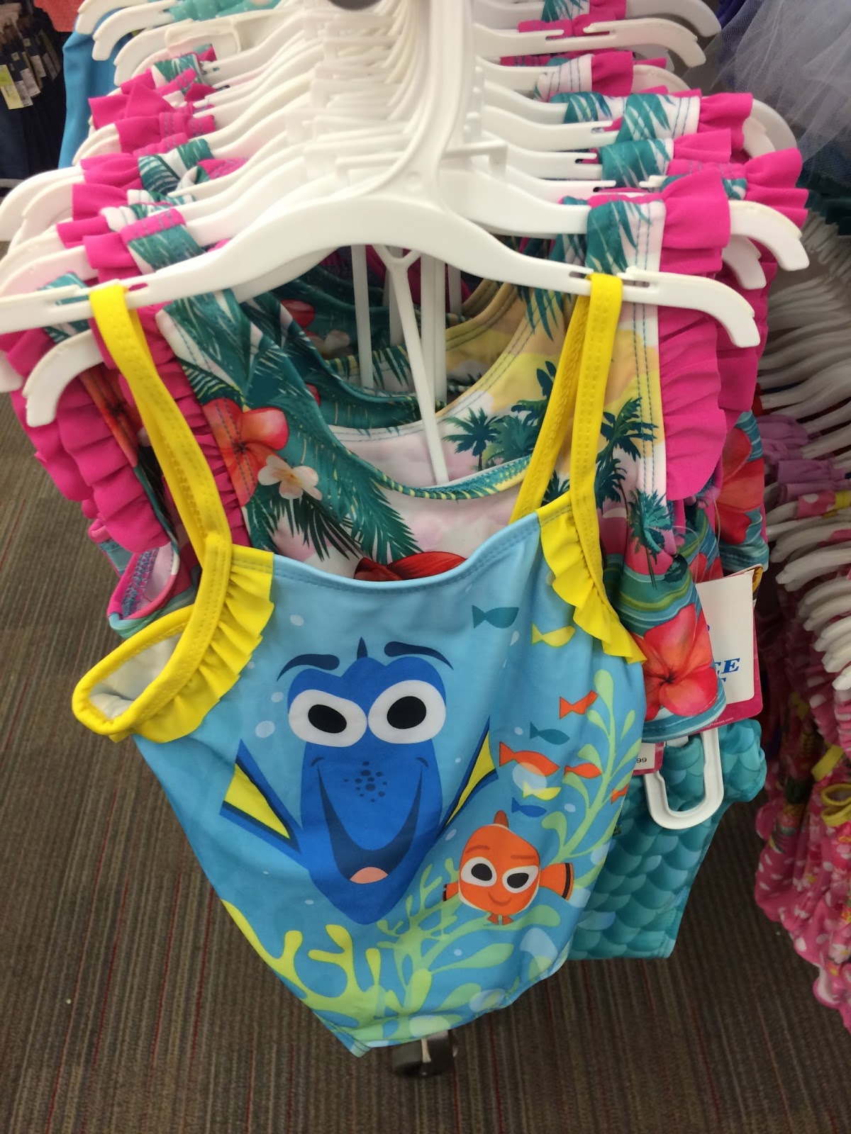 Dan the Pixar Fan: Events: Finding Dory Merch Release (Swim Gear, Water ...