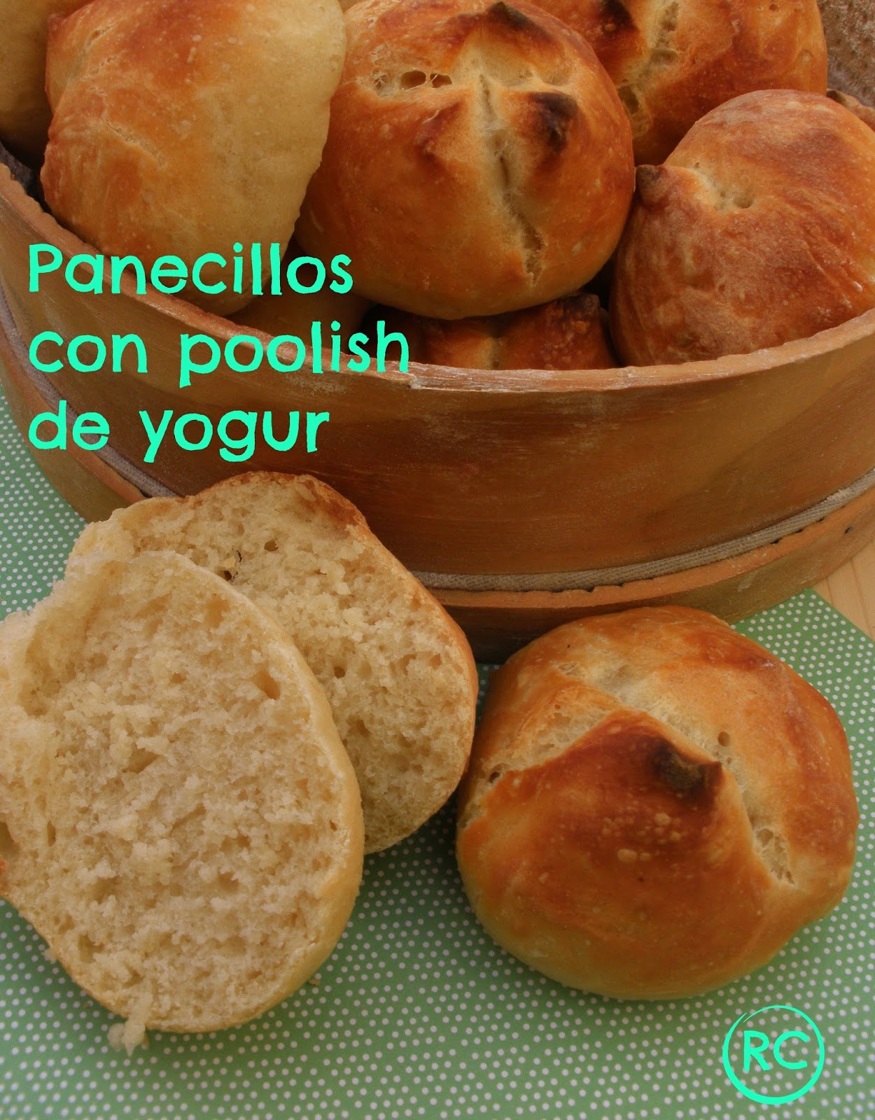 Recursos Culinarios: PANECILLOS CON POOLISH DE YOGUR ~ XAVIER BARRIGA