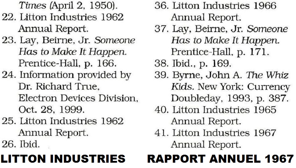 LBS FRANCE LITTON INDUSTRIES: PAGES