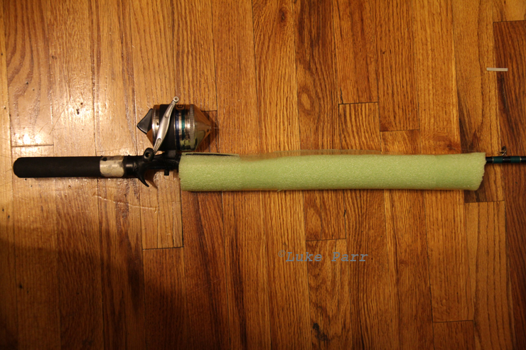 Home-made Fishing Pole Float