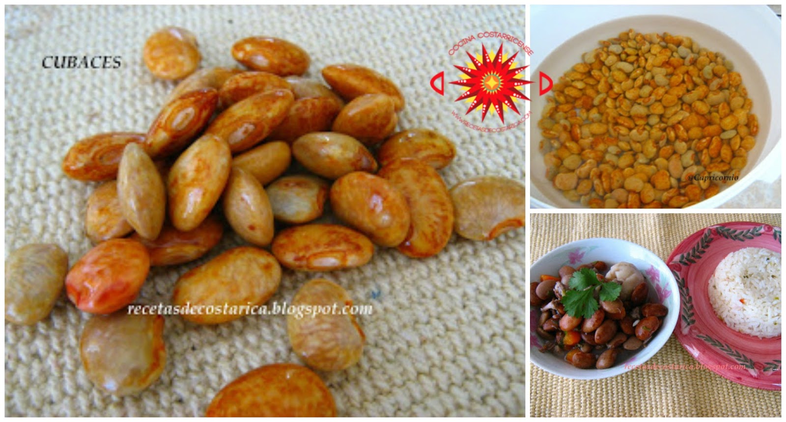 Cocina Costarricense: cubaces