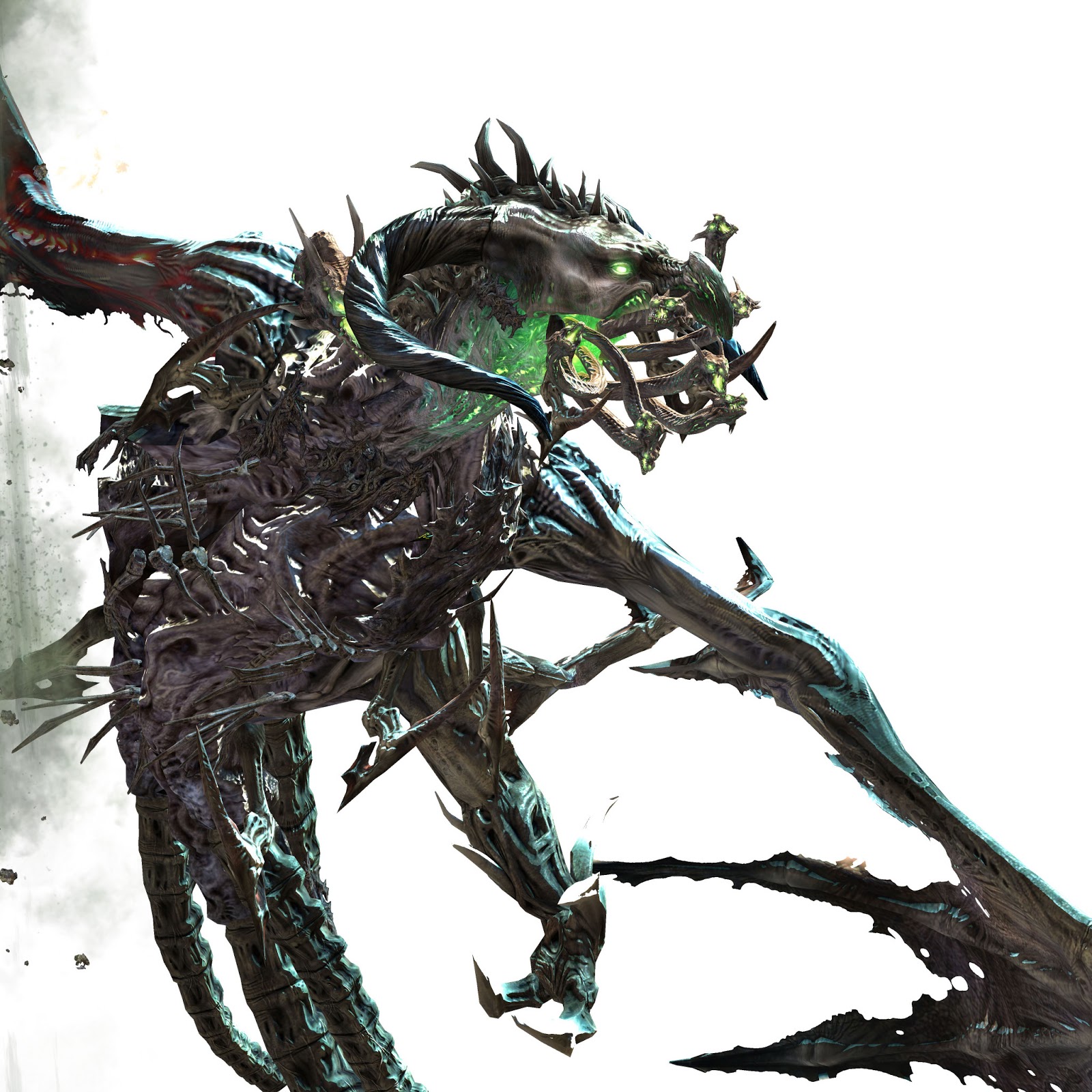 Art by Katy Hargrove: Guild Wars 2 Boss Zhaitan