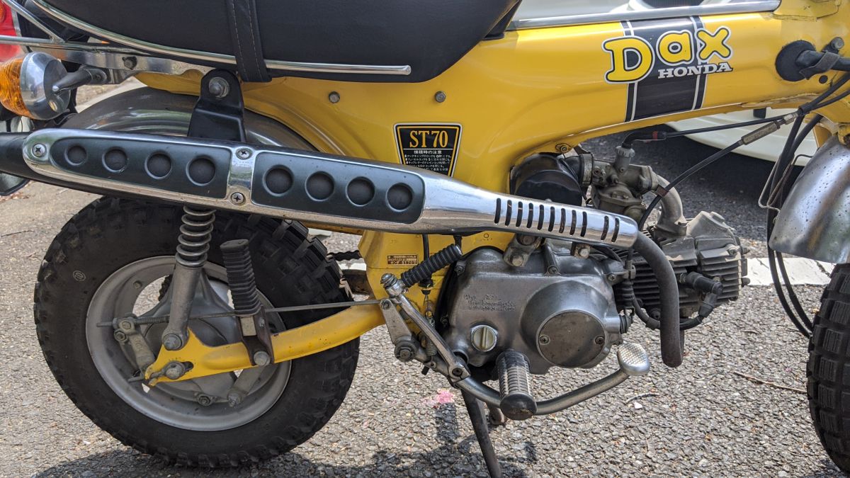 時々Dax70遊び: HONDA Dax70が来た