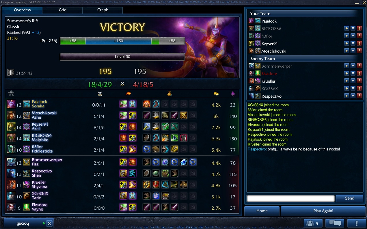 Project Elo Hell: Game 19 - Soraka - Victory /Pajalock