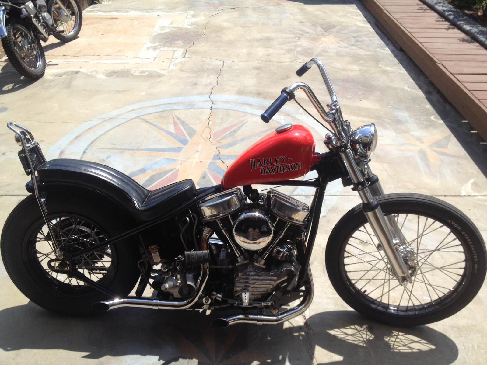 Born Loser: 1950 Pan Head Chopper For Sale