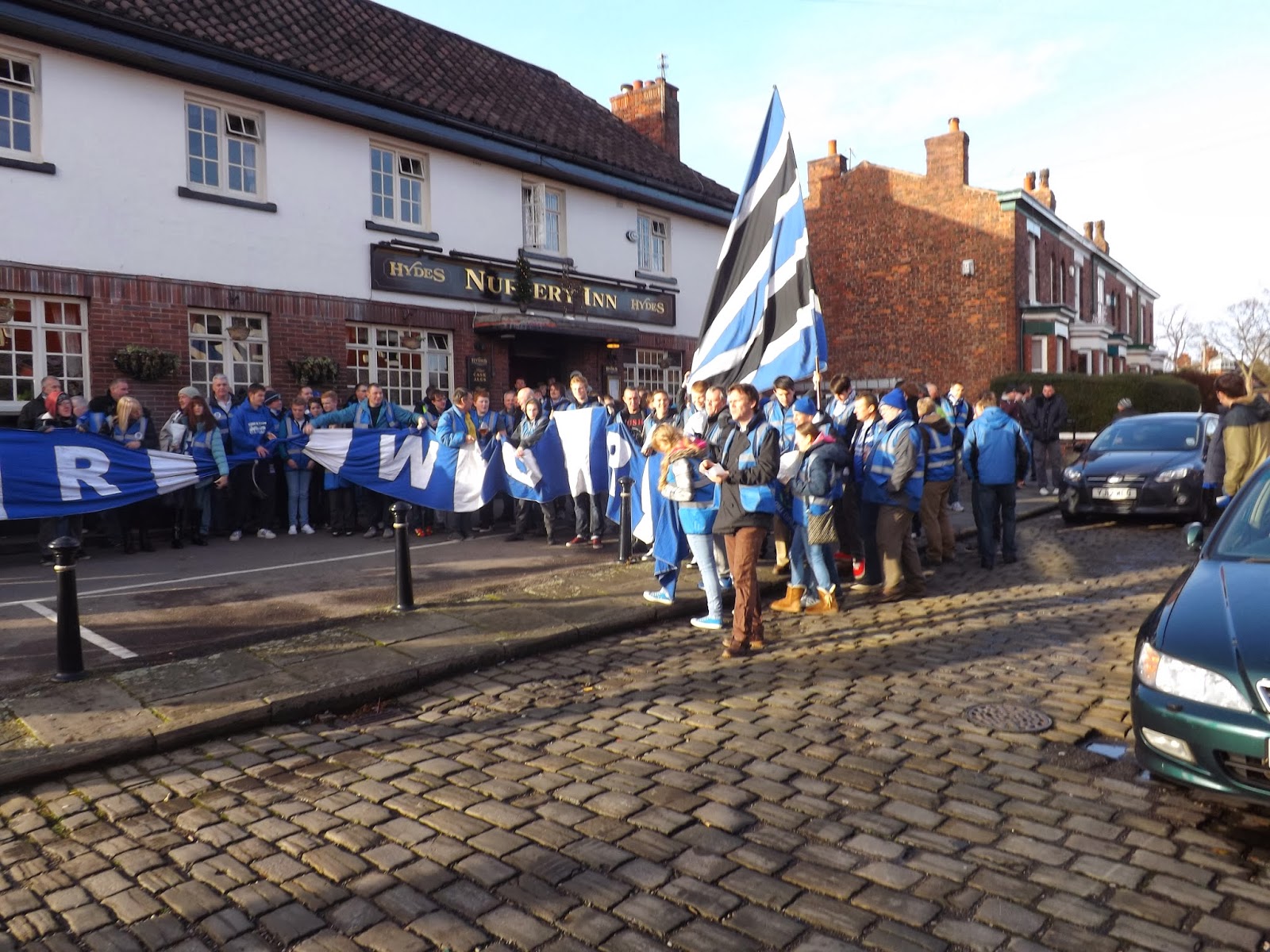 Sea of Blue- A Historic March points to the Future!