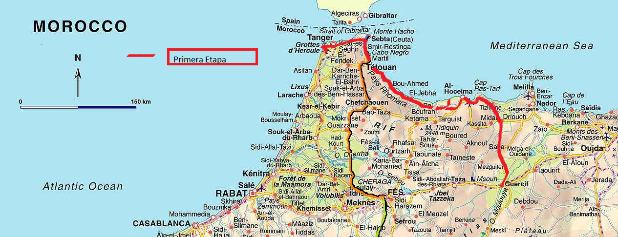 400 DÍAS: Travesía del Rif en bicicleta