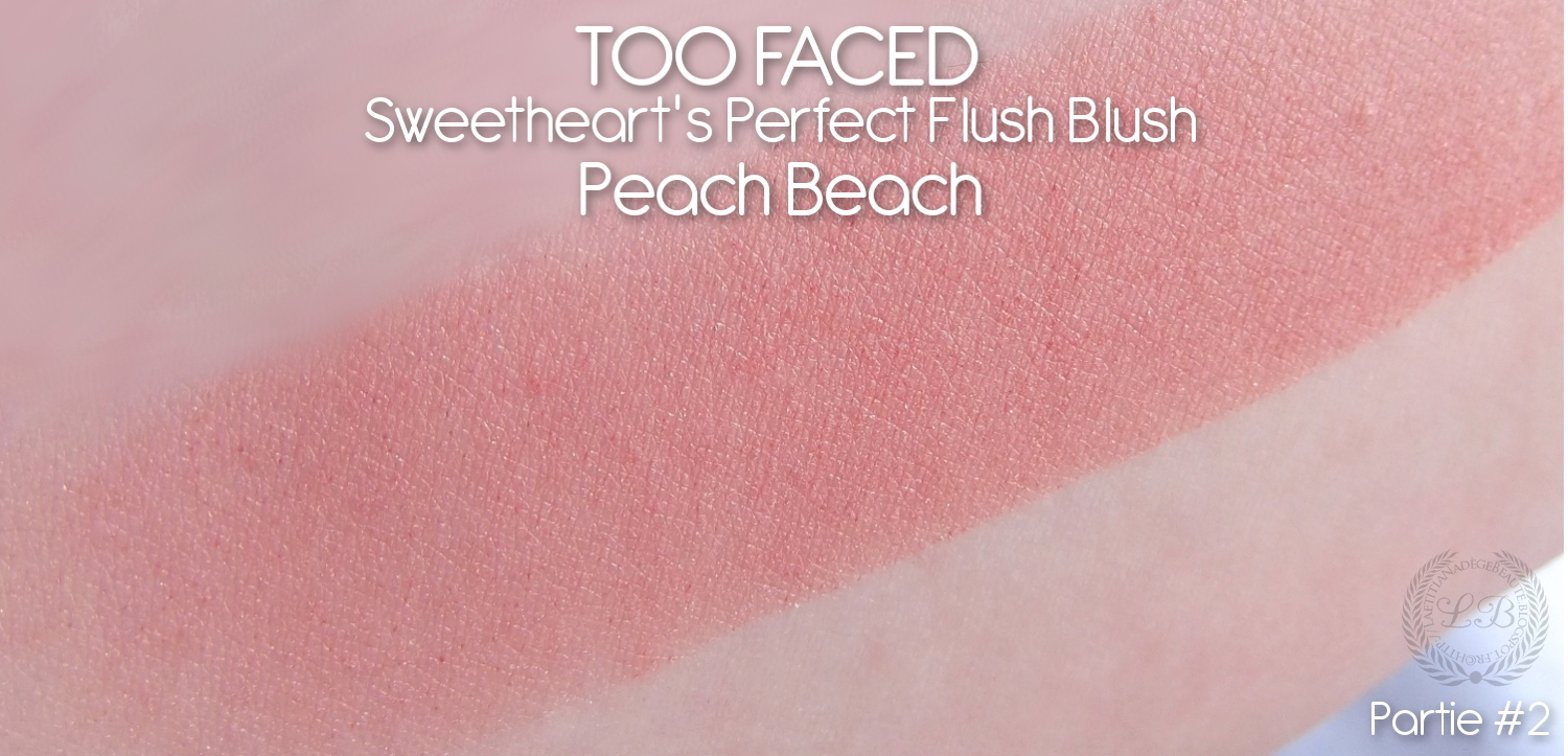 TOO FACED : Sweethearts Perfect Flush Blush.Peach Beach