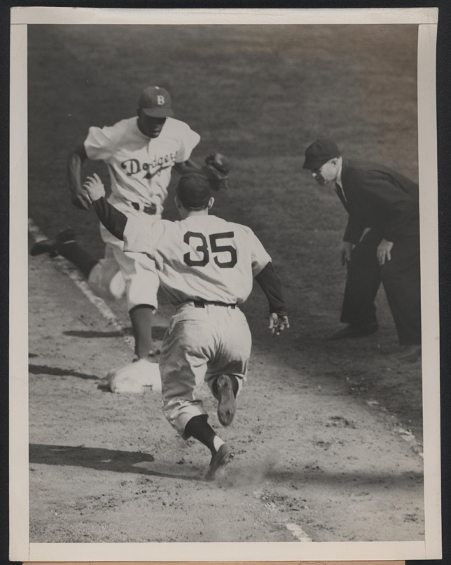 Dodgers Blue Heaven: 1947 World Series Press Photos - Yankees vs Dodgers