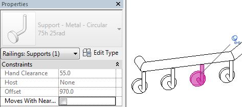 RevitCat: Weird Railing Stuff - part 13 - Handrail Support Family Types
