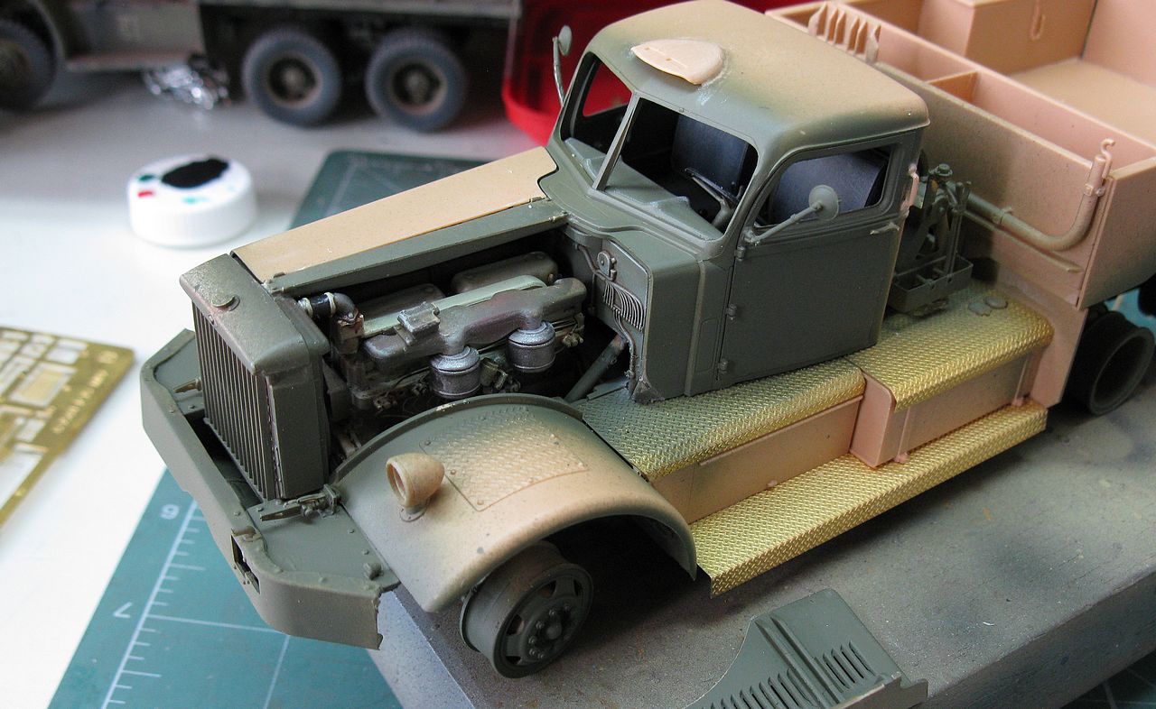 Panzerserra Bunker- Military Scale Models in 1/35 scale: Diamond T980 ...