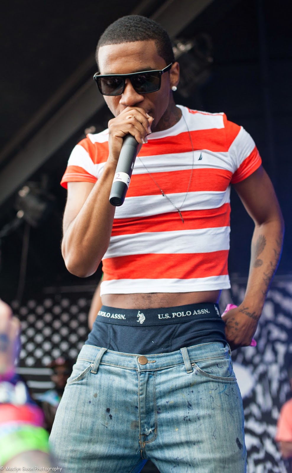 Celeb Saggers: Lil B Sagging With Bulge