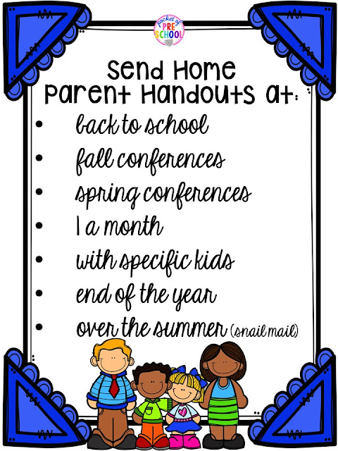 Building Skills & Learning at Home: Parent Handouts (aka FUN homework ...