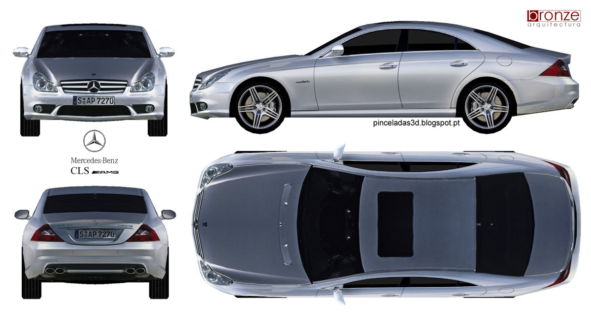 3D Strokes: Stroke 67 - Mercedes-Benz CLS AMG