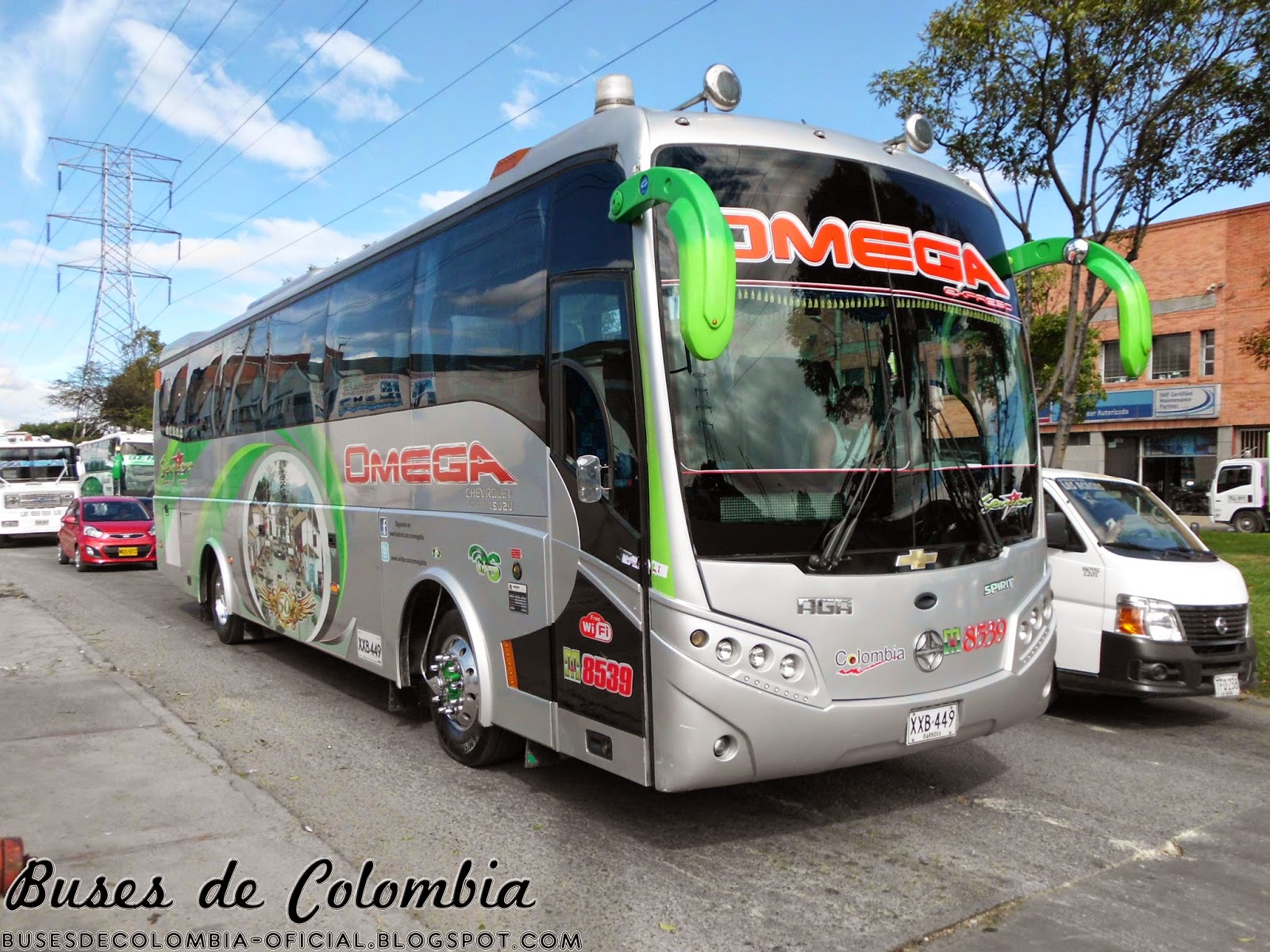 Omega 8539 | Buses de Colombia - Oficial
