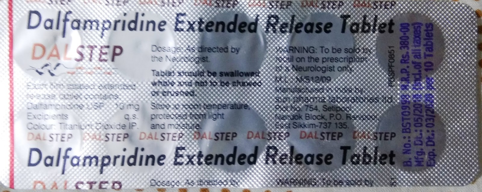 Living strong with Multiple Sclerosis: Dalfampridine Ampyra available ...