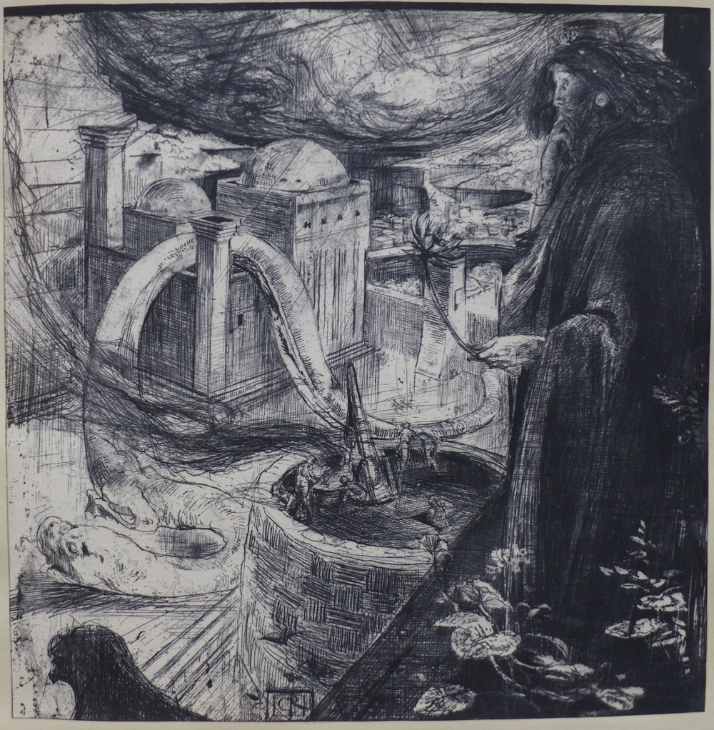 Charles Ricketts & Charles Shannon: 88. The Great Worm revisited