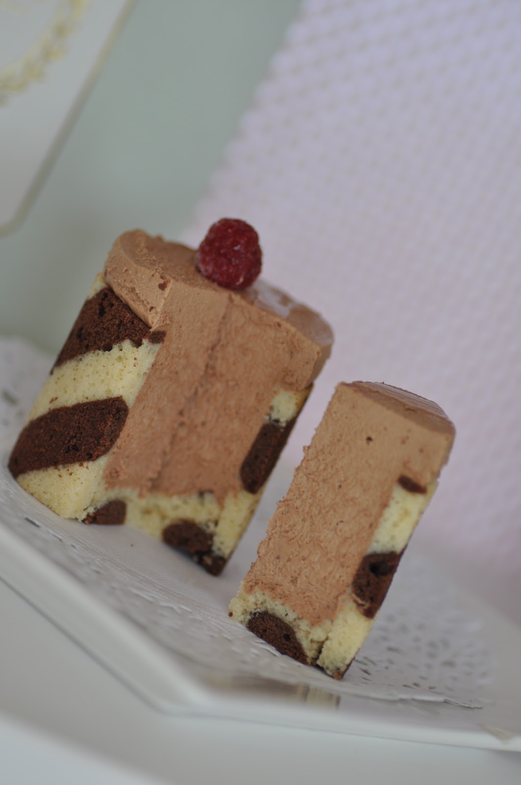 Sweet Pea Creations: Chocolate Joconde Imprime Cake