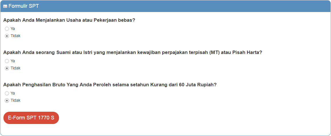 Bagaimana Cara: Lapor SPT Tahunan Online Lewat e-Form
