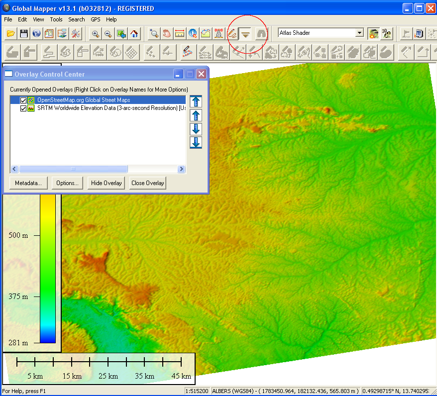 dominoc925: Swipe the display of raster images on and off in Global ...
