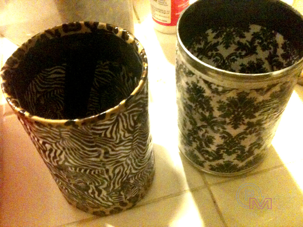 Swiss Army Artist: Crafting DIY: Pencil Cup Mod Podge