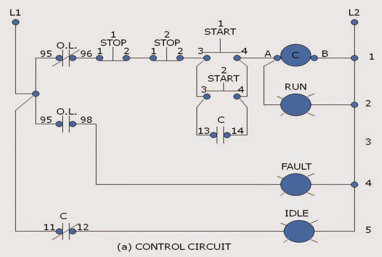 TWO STATION MOTOR CONTROL