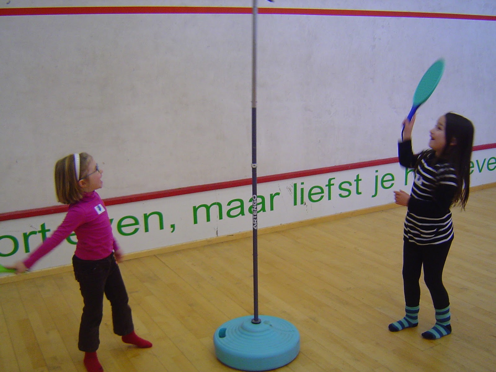 1ste leerjaar: BEWEGINGSOMLOOP op 20 december