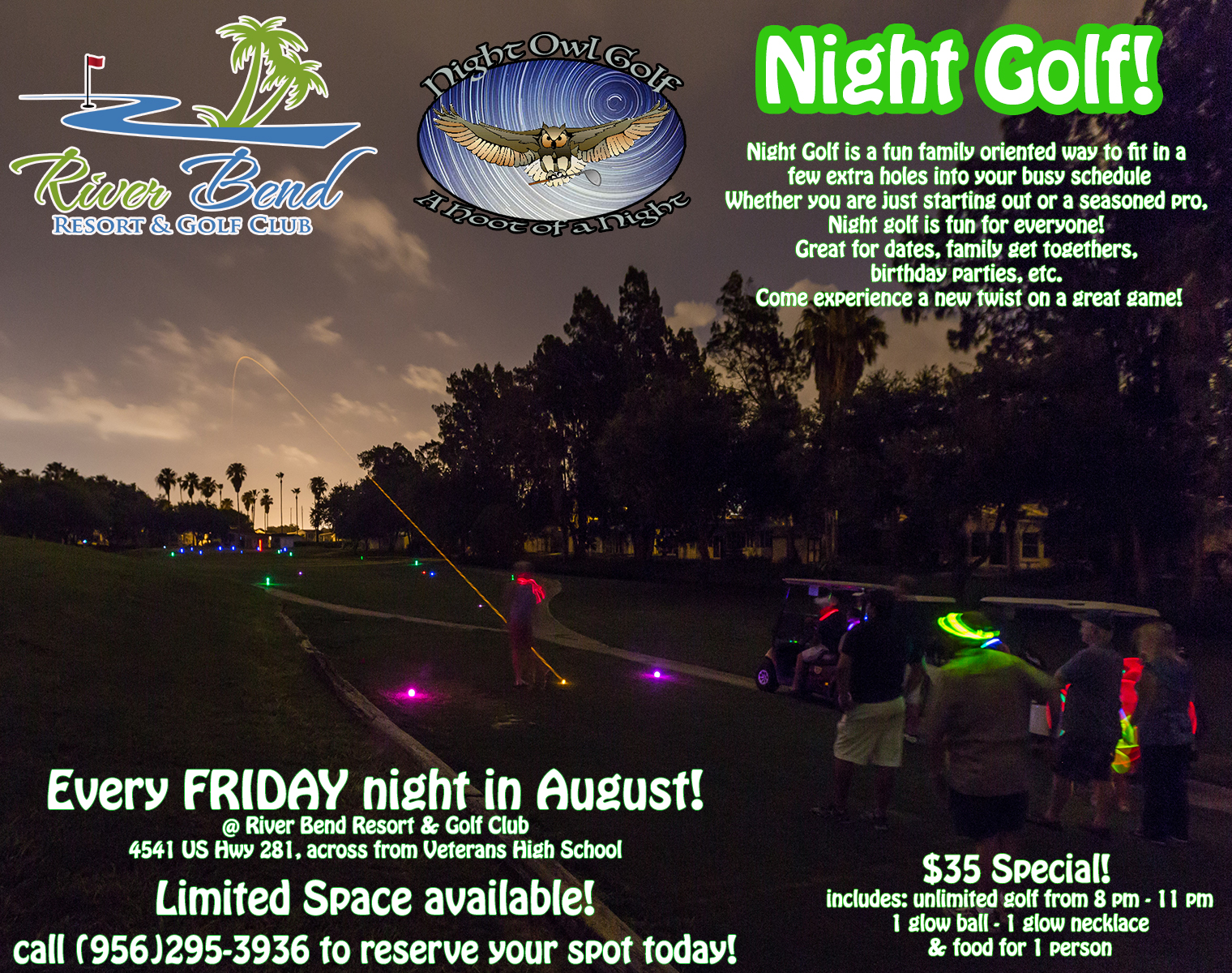 Rio Bravo Subdivision POA: NIGHT GOLF FLYER