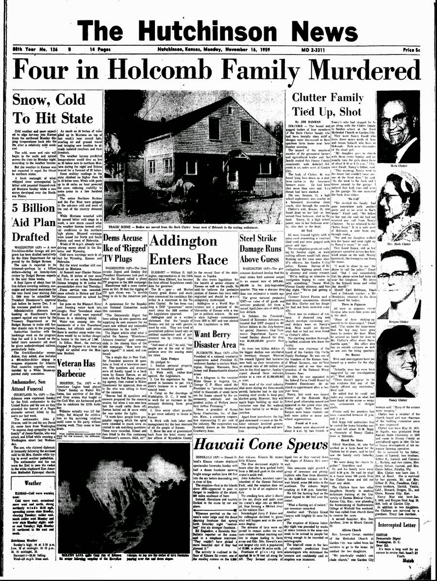 La trágica historia de la familia Clutter