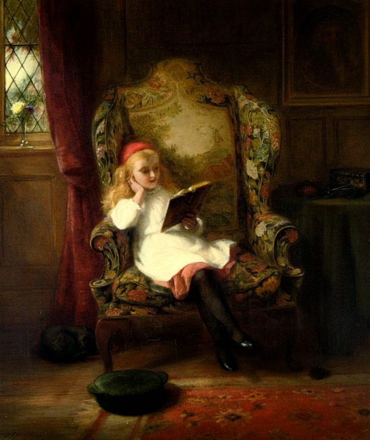 Reading and Art: George Bernard O'Neill