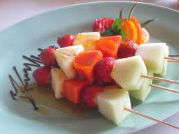 Resep Cake Dan Desert: Resep Sate Buah Pelangi