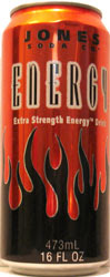 "Everything At Least Once": Jones Soda Co. Energy - Extra Strength ...