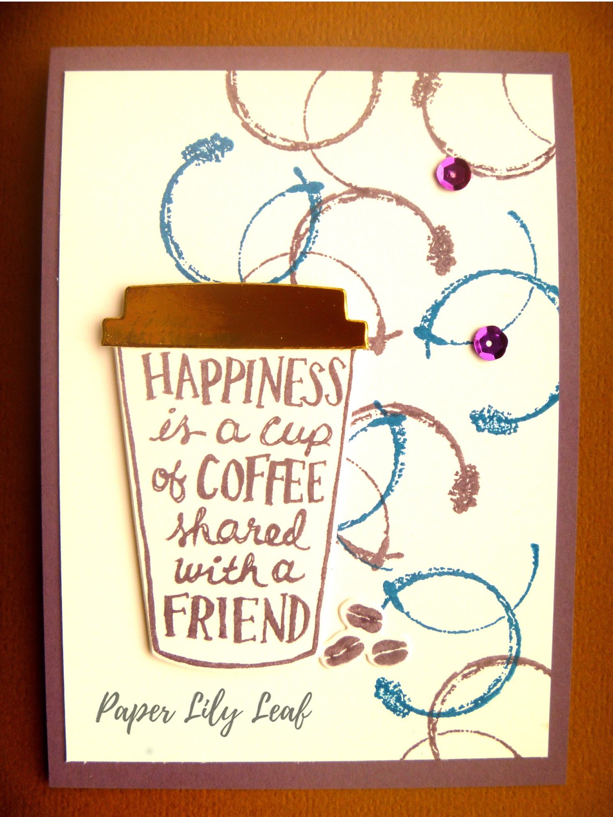 Paper Lily Leaf: Coffee Cafe