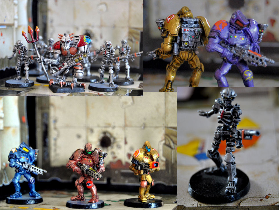 King in Yellow: Space-stuff miniatures