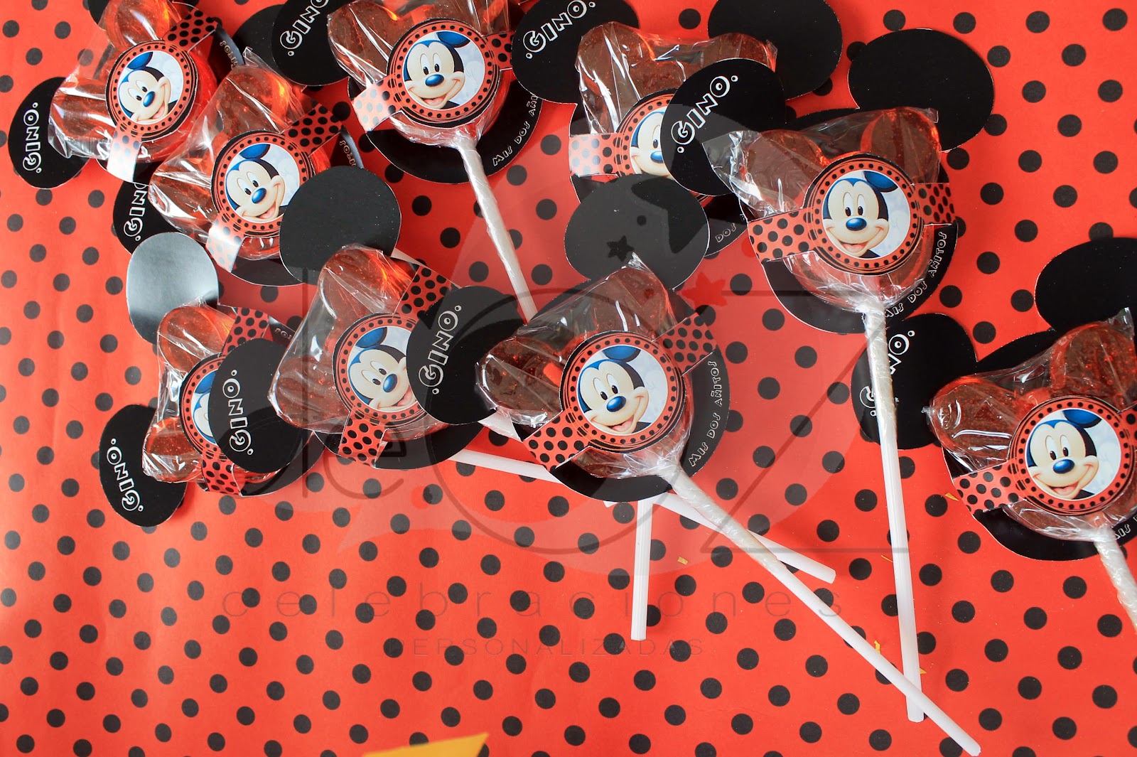 Paletas de Mickey Mouse - Imagui