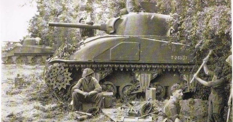 Dave's Tank Workshop : Sherman 1 Hybrid - Sherwood Rangers Yeomanry ...