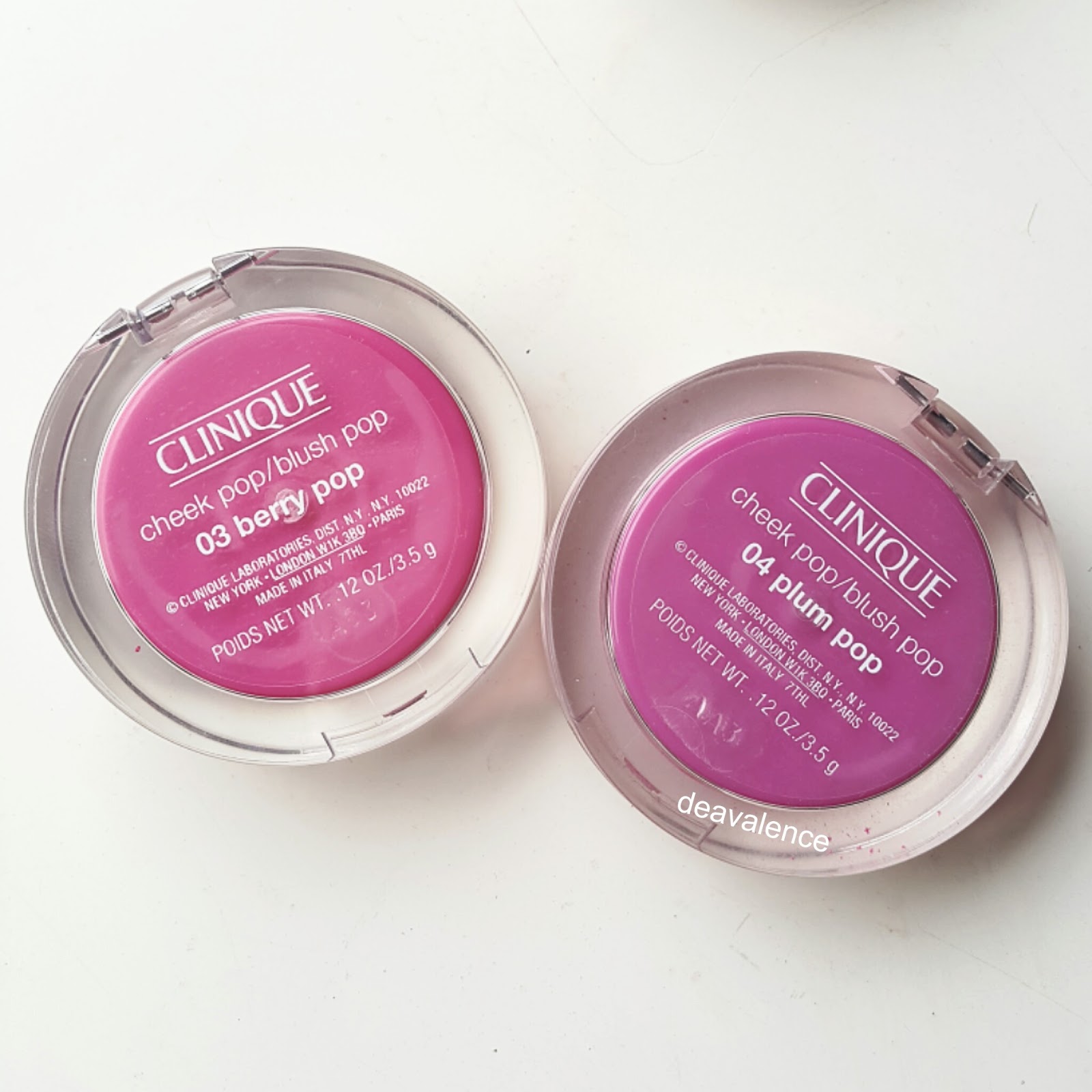 deavalence: Clinique Cheek Pop Berry Pop and Plum Pop