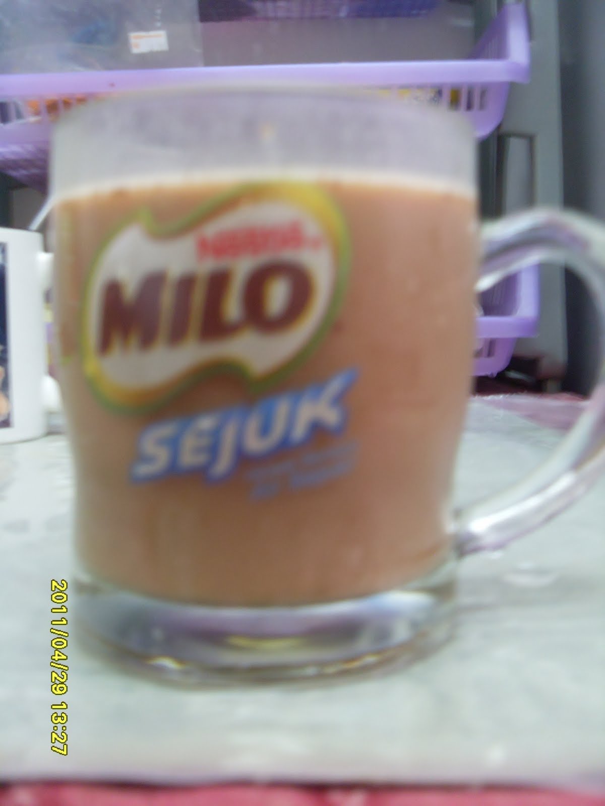 ingin kurus dan cantik: milo sejuk