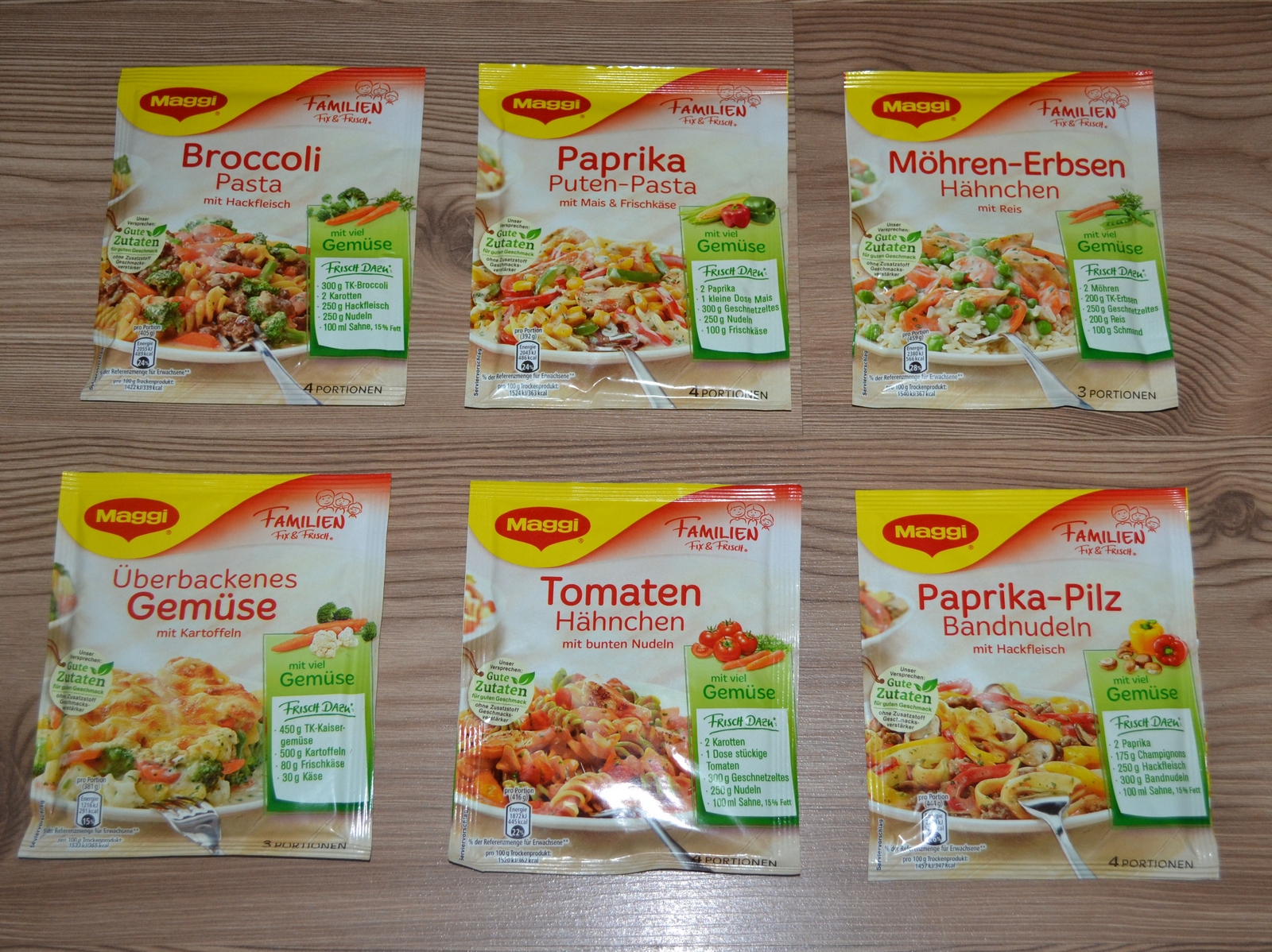Yvonne & Sandra: MAGGI FAMILIEN FIX & FRISCH - Hat mich ein wenig ...